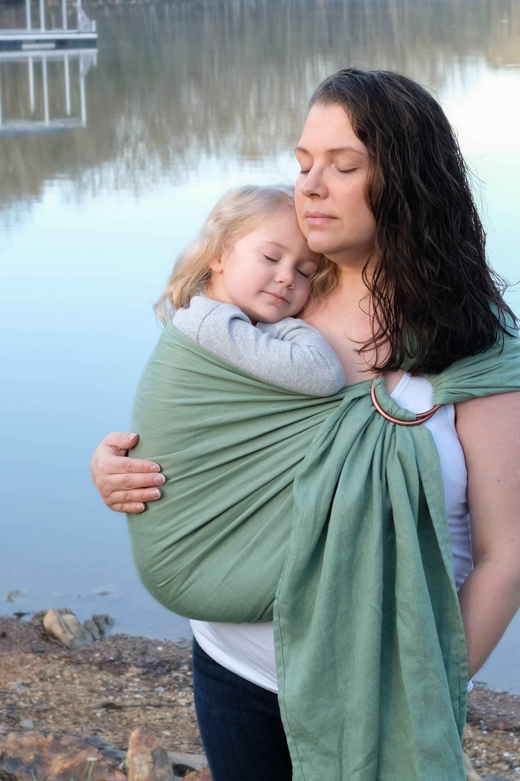 Soft Babywearing & Ring Sling Baby Carriers | LoveHeld